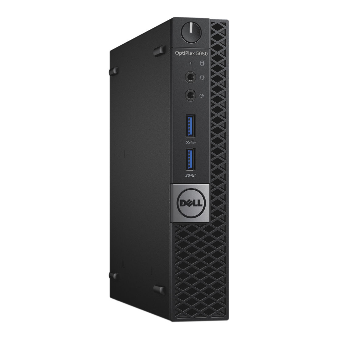 Dell OptiPlex 5050, Micro Desktop, Intel Core i5-7600T, 2.6GHz ,16GB R ...